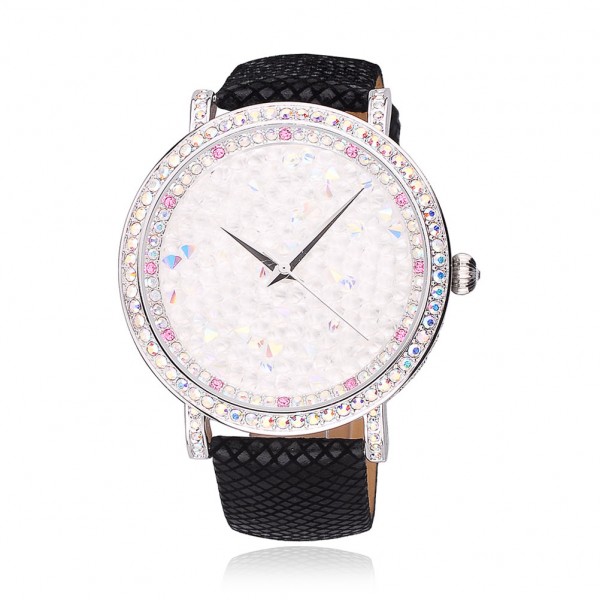 Luxury Colorful Rhinestone-studded Ladies Watch on Luulla